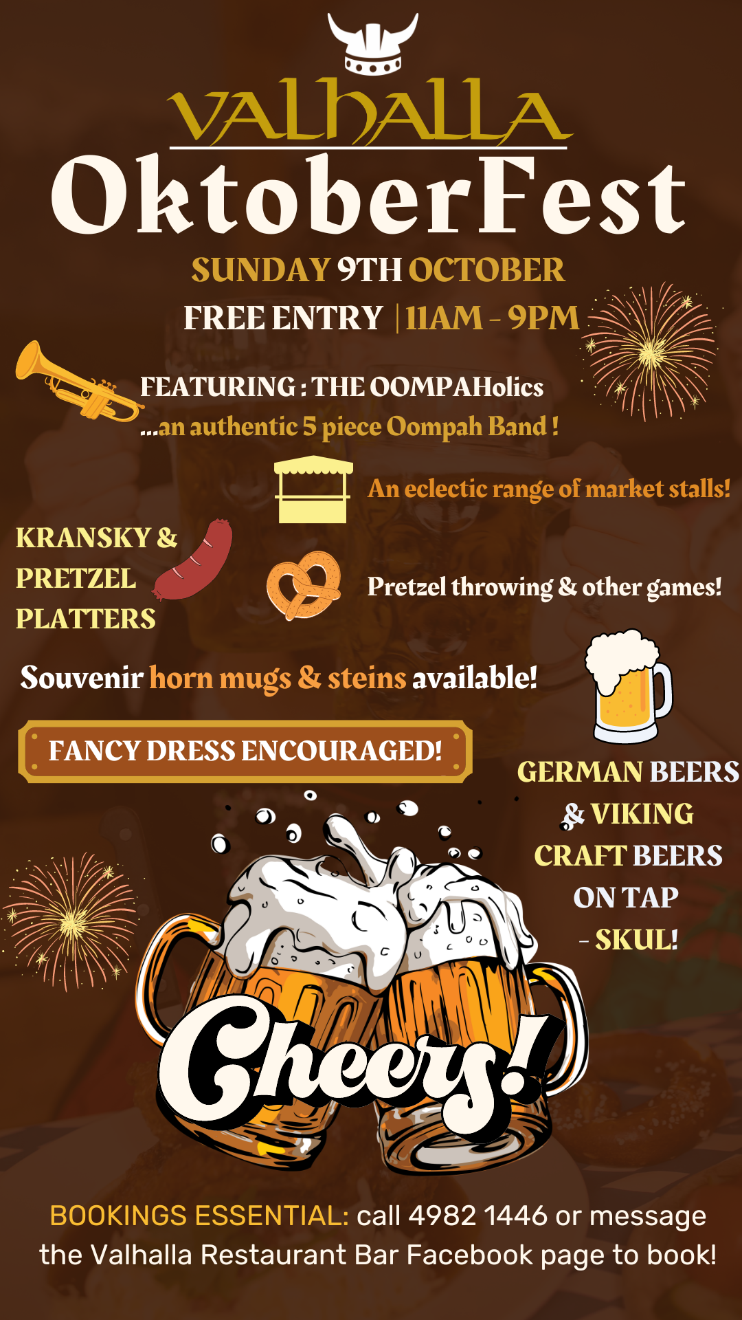 Oktoberfest at Valhalla Restaurant Bar :: Port Stephens