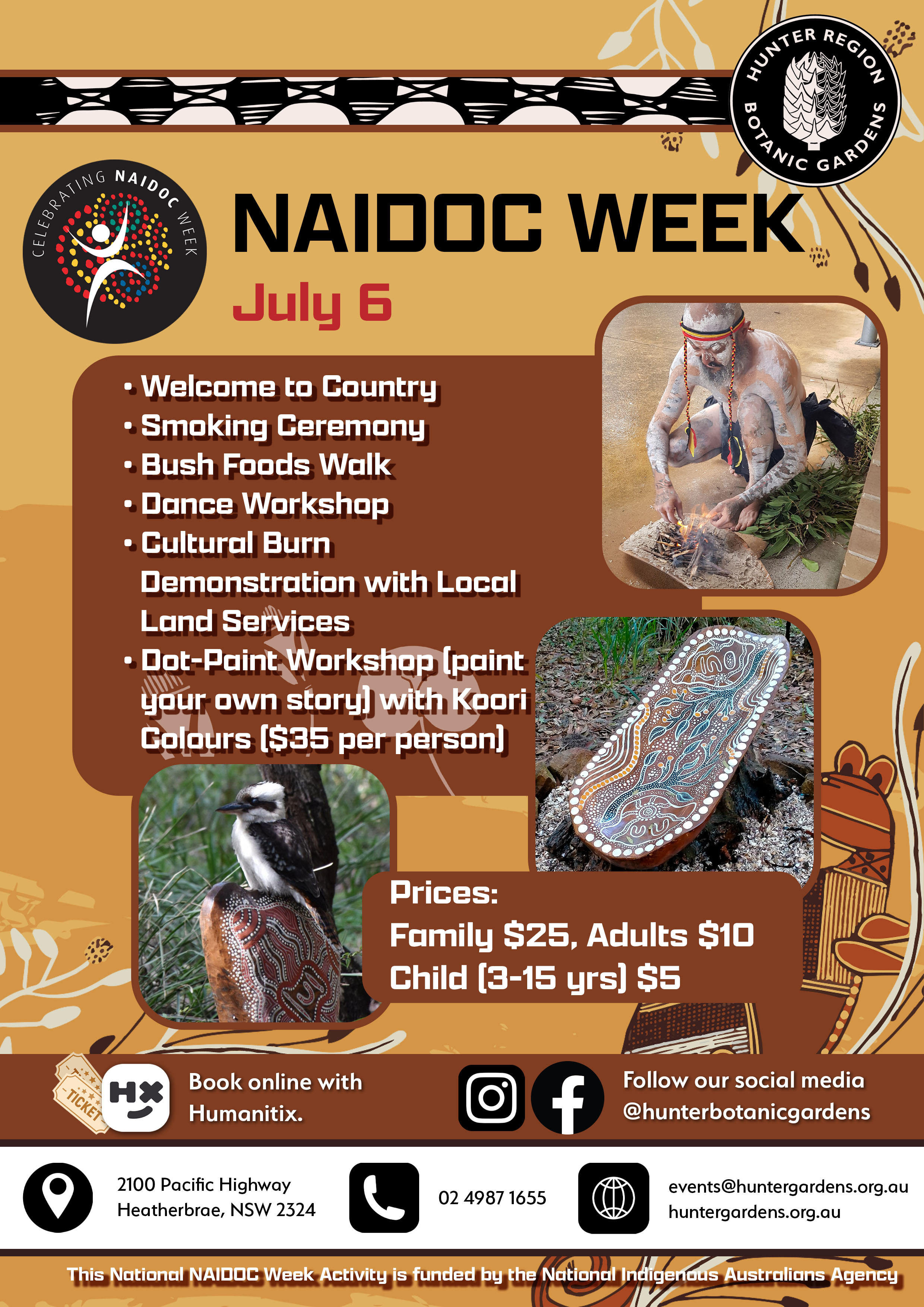 Hunter Region Botanic Gardens NAIDOC Week :: Port Stephens